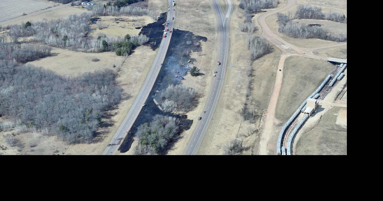 Traffic Stopped, Detoured For Hwy. 53 Grass Fires | Front Page ...