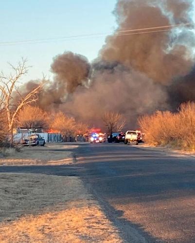 Structure fire in Fritch | News | borgernewsherald.com