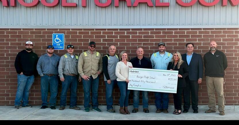 Nutrien Donates $150,000 to Borger High School Agricultural Program ...