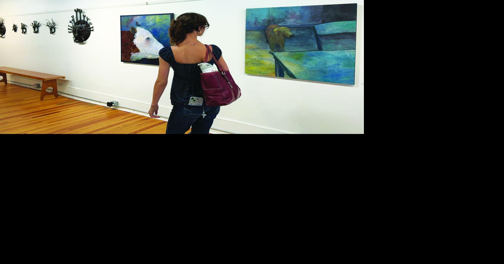 When metal and paint collide: Local artists hold joint art show ...