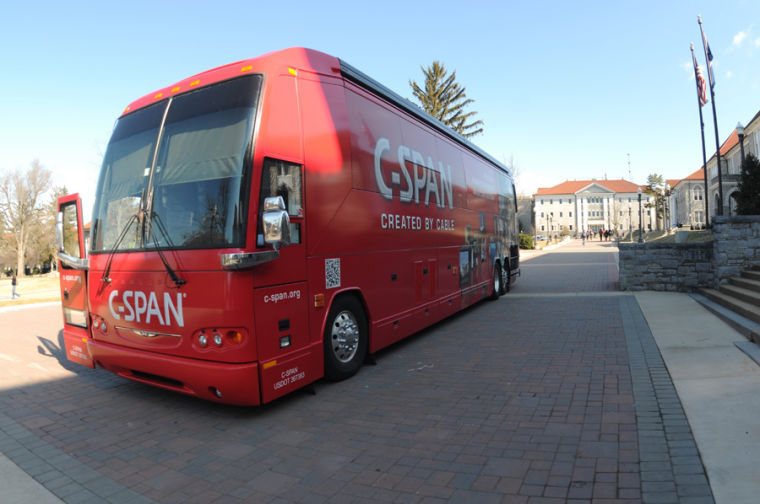 C-SPAN BUS comes to JMU for students to tour | News | breezejmu.org
