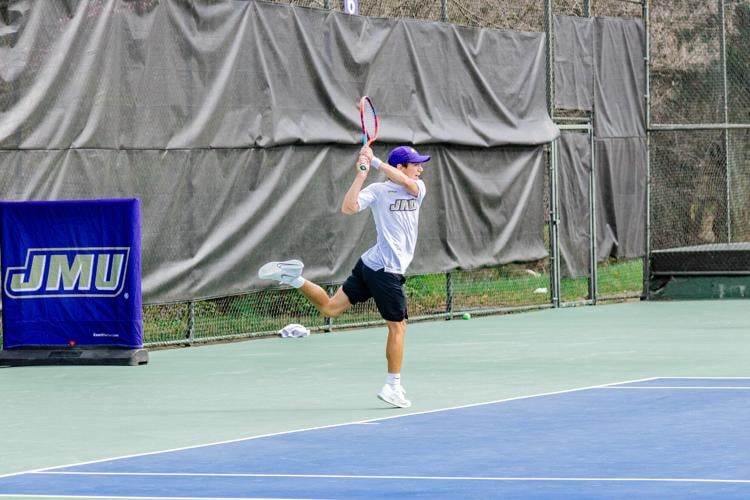 Photos: JMU men's tennis takes on Louisiana | Multimedia | breezejmu.org