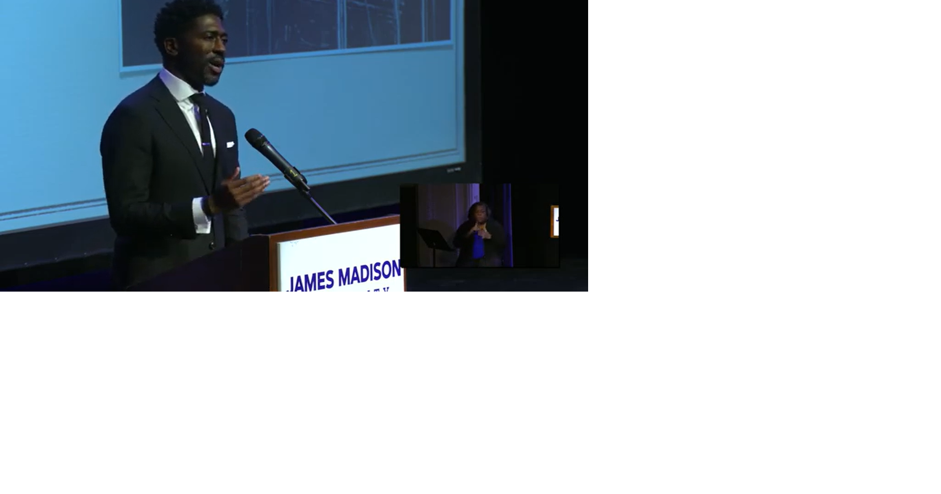 JMU celebrates Martin Luther King Jr. Day with keynote speaker | News ...