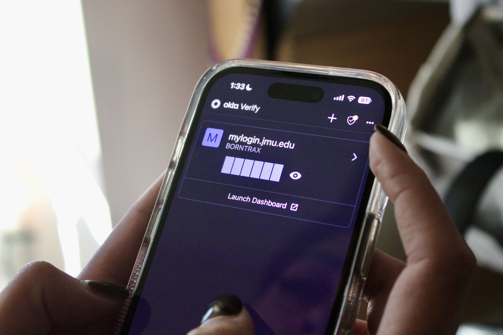 JMU seeks to improve Okta Verify through biometric authentication ...