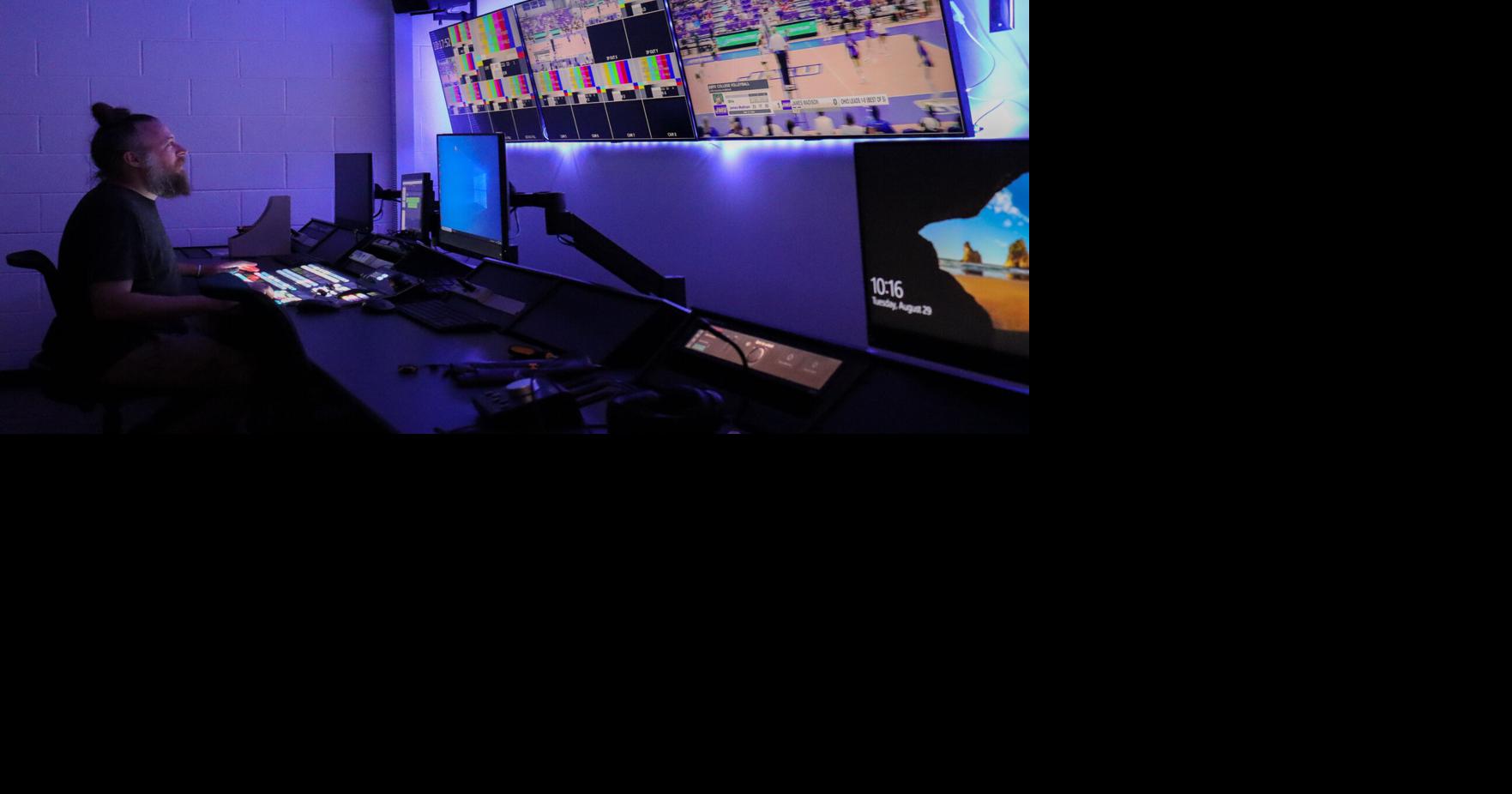 Control room in AUBC debuts for JMU Sports Network | Sports | breezejmu.org