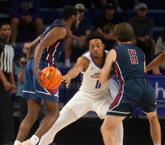 JMU men's basketball obliterates Valley Forge to start the season ...