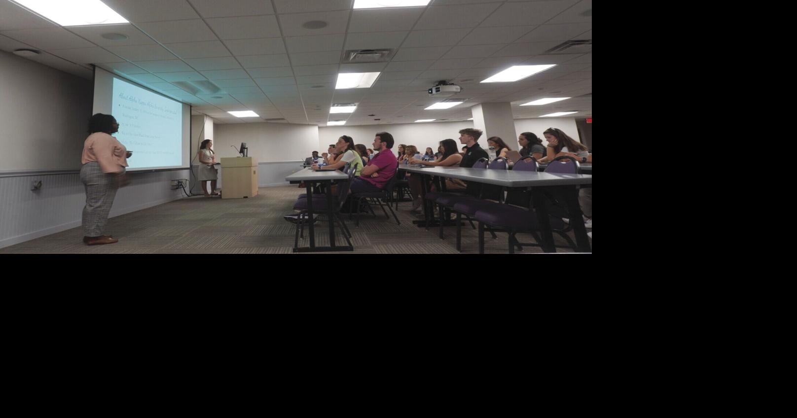 SGA funds Esteem Models, African American sorority presents at meeting ...