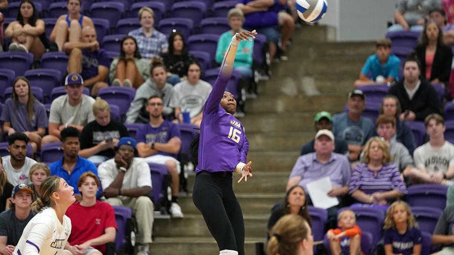 JMU volleyball sophomore outside hitter Brenya Reid finds groove in ...