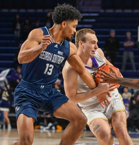 JMU men's basketball snaps 3-game skid at home over Georgia Southern ...