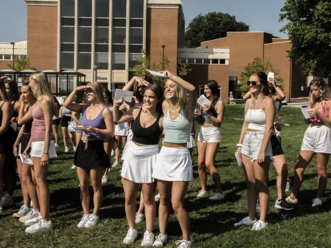 JMU sororities celebrate new members on Bid Day as recruitment comes to ...