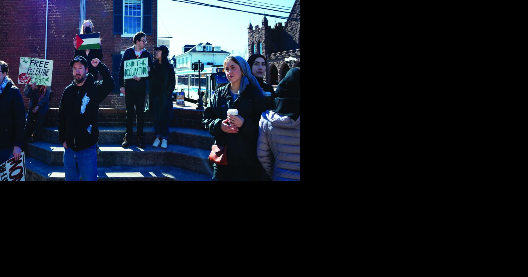 Harrisonburg community protests against the executive orders directed ...