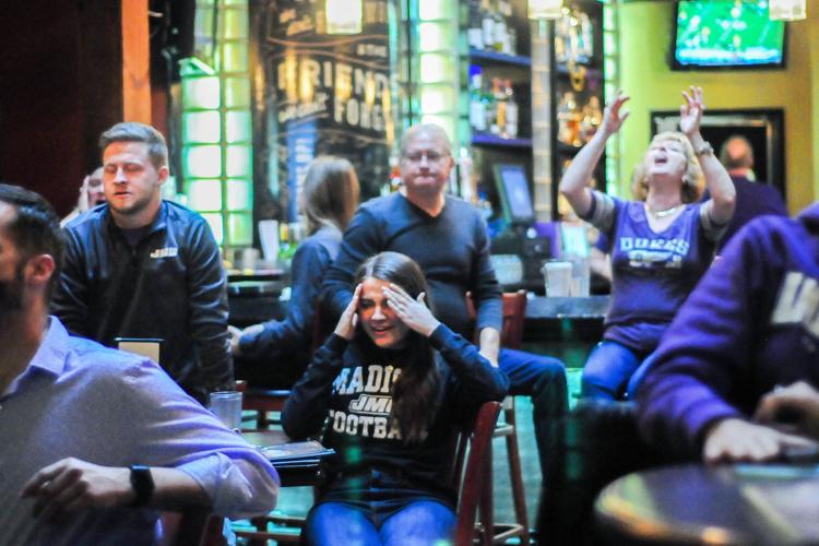 JMU fans watch game locally at Jimmy Madison's | 2019 Football Playoffs ...
