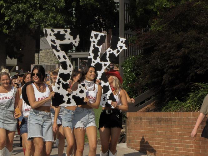 JMU sororities celebrate new members on Bid Day as recruitment comes to ...