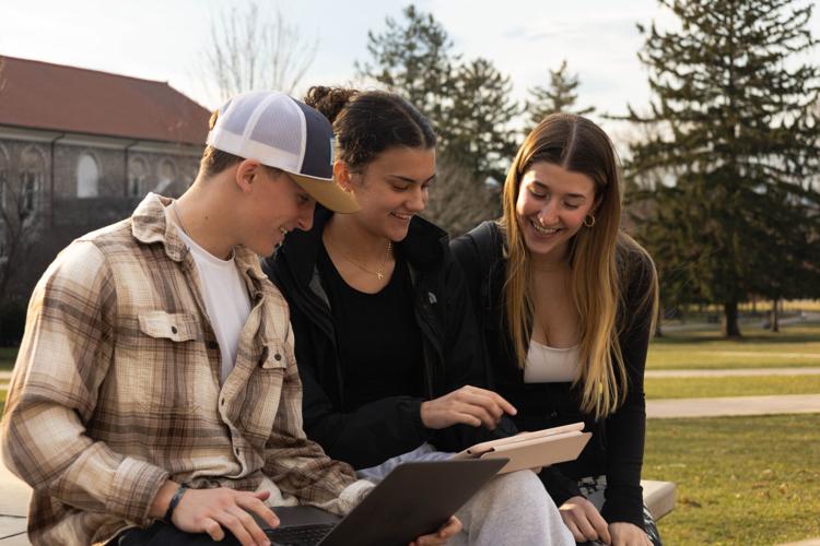 Photos: Students enjoy warm February day with furry and feathered ...