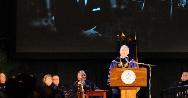 Community welcomes Jon Alger as sixth president of JMU | Inauguration ...