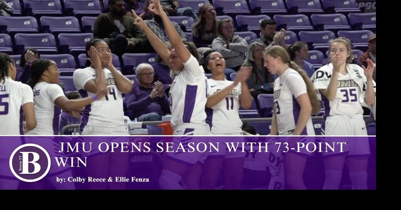 JMU opens season with 73-point win | Breeze TV | breezejmu.org