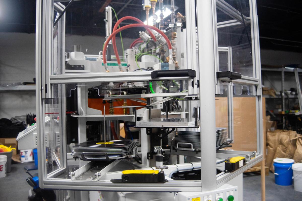 Local recording studio opens up vinyl record manufacturing plant ...