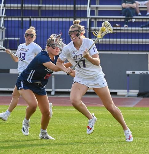 Peterson breaks single season goal record in JMU lacrosse’s 12-8 win ...