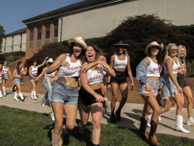 JMU sororities celebrate new members on Bid Day as recruitment comes to ...