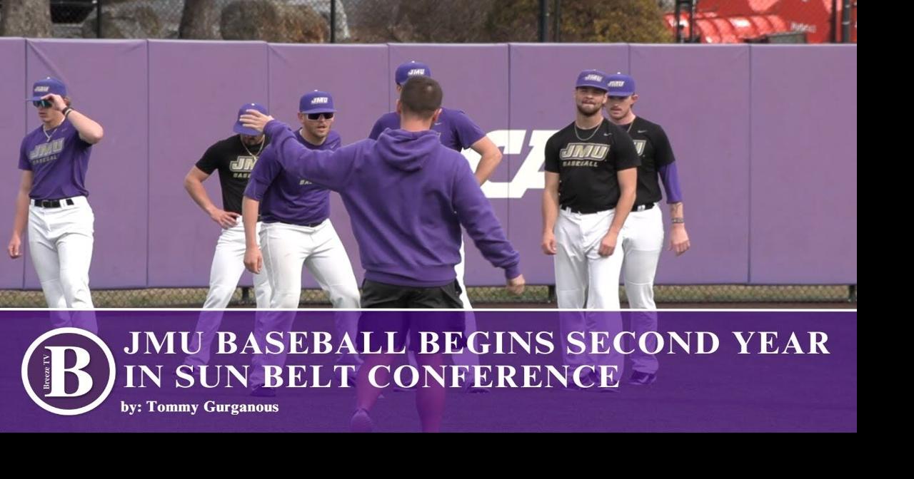 JMU baseball begins second year in Sun Belt conference | Breeze TV ...