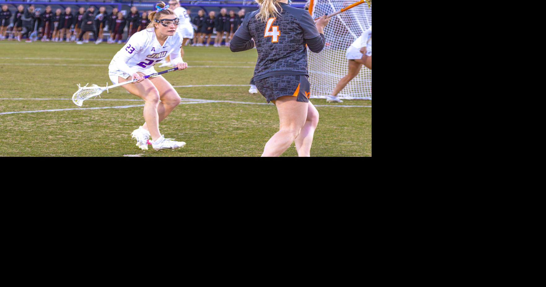 No. 3 JMU lacrosse defeats Towson 20-10 in offensive showcase | Sports | breezejmu.org