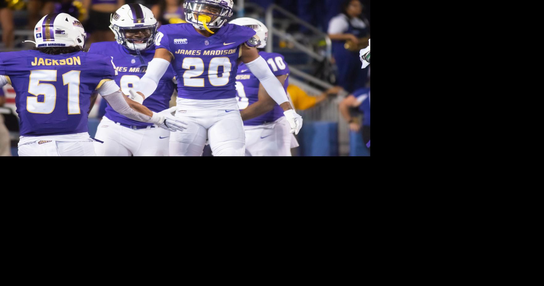 JMU football wins first-ever FBS game over Middle Tennessee State 44-7 ...