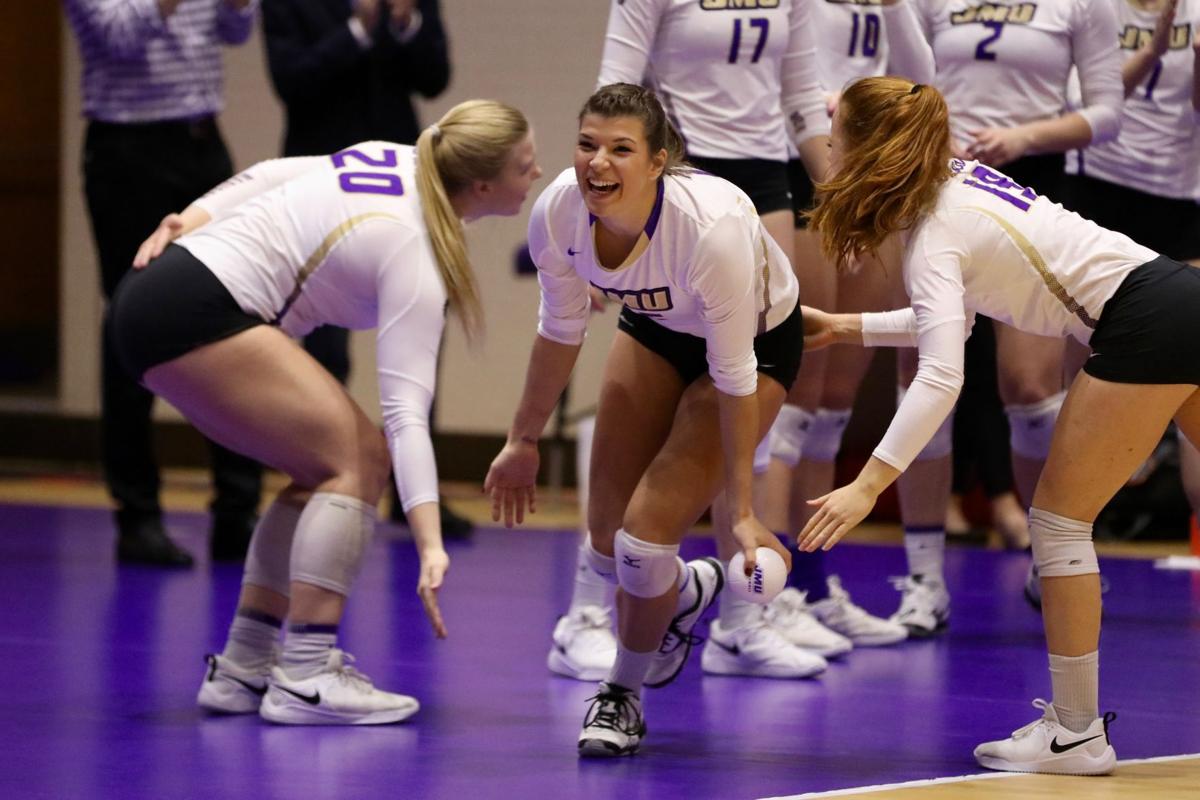 JMU volleyball thrives on Senior Day, beating Elon 3-0 | Sports ...
