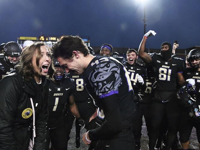 JMU kicker proposes to high school sweetheart at Bridgeforth | Culture ...