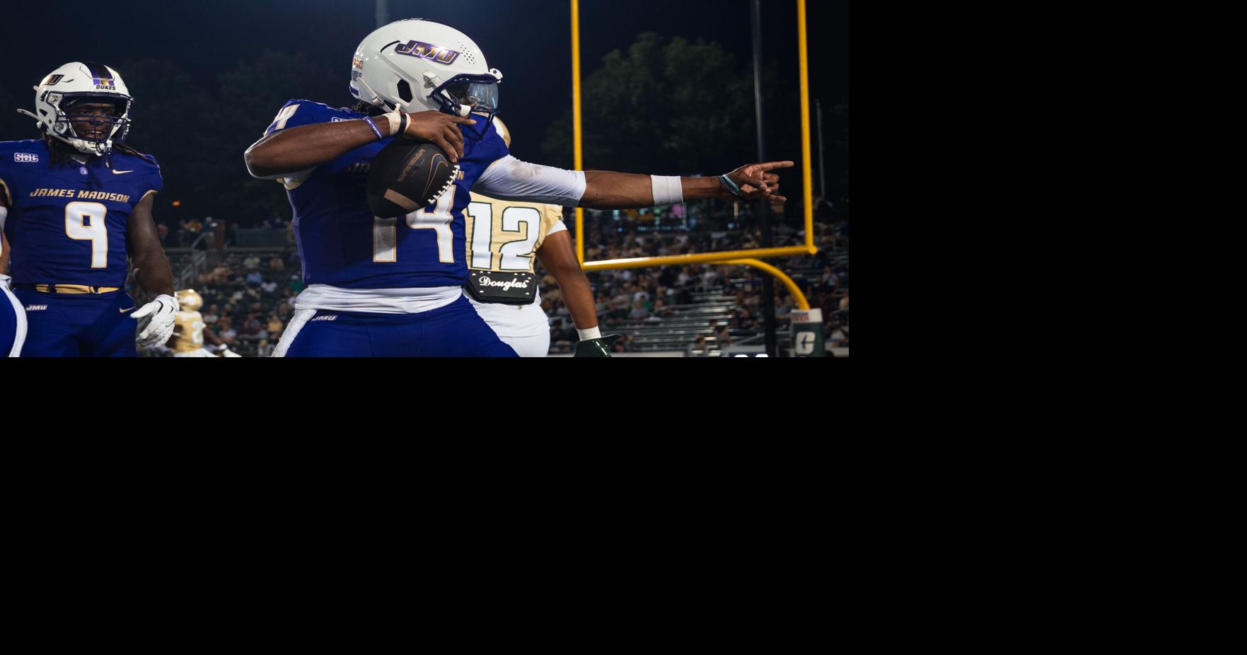 Alonza Barnett III leads JMU football to 30-7 opening win over ...