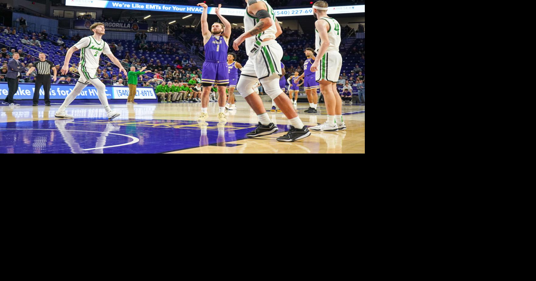 JMU men’s basketball starts road trip strong with win over Marshall ...