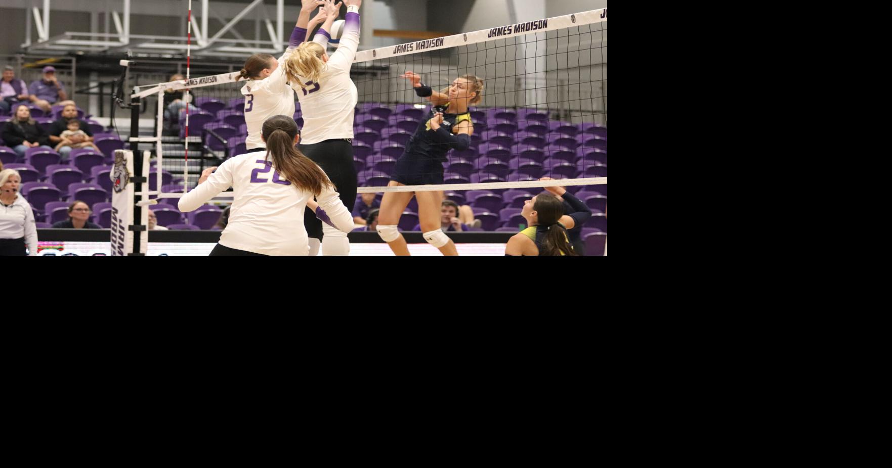 JMU volleyball emphasizes energy in 3-2 loss to ODU in extra sets | Sports | breezejmu.org
