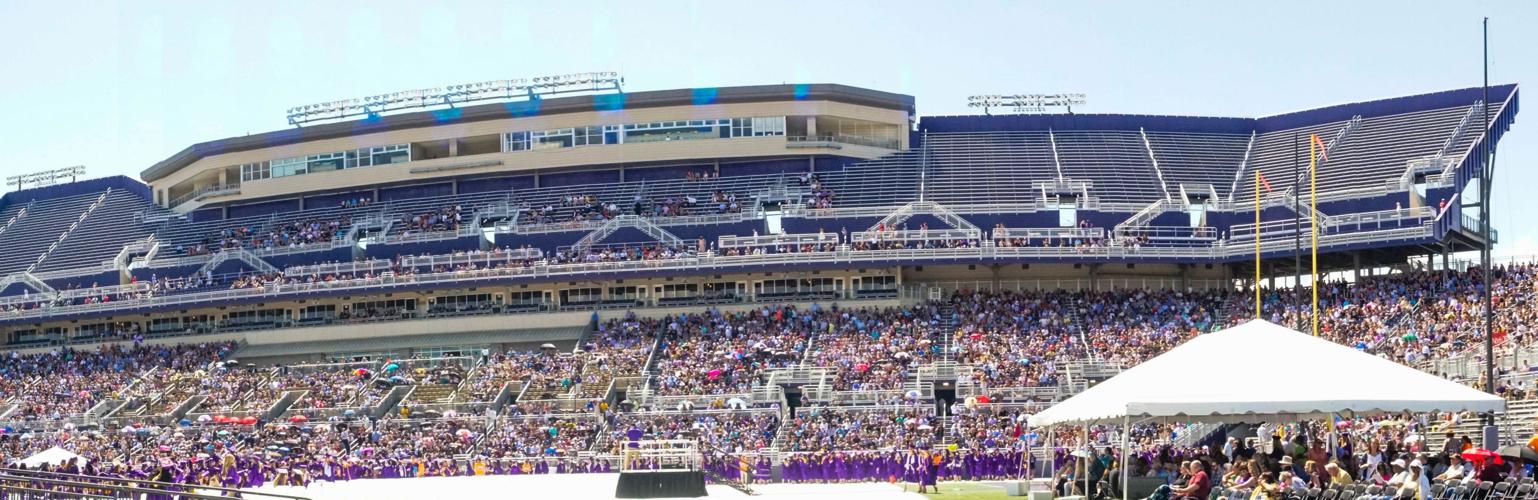 Slideshow: University commencement at Bridgeforth Stadium | Multimedia ...