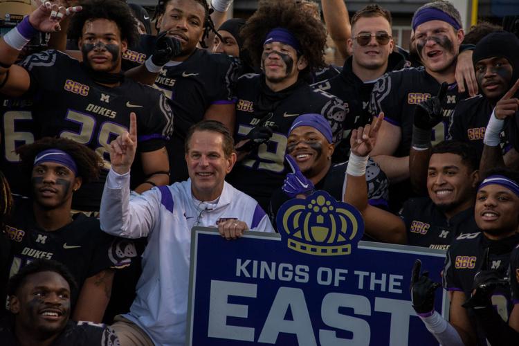 JMU crowns themselves "Kings of the East" after their last game ...