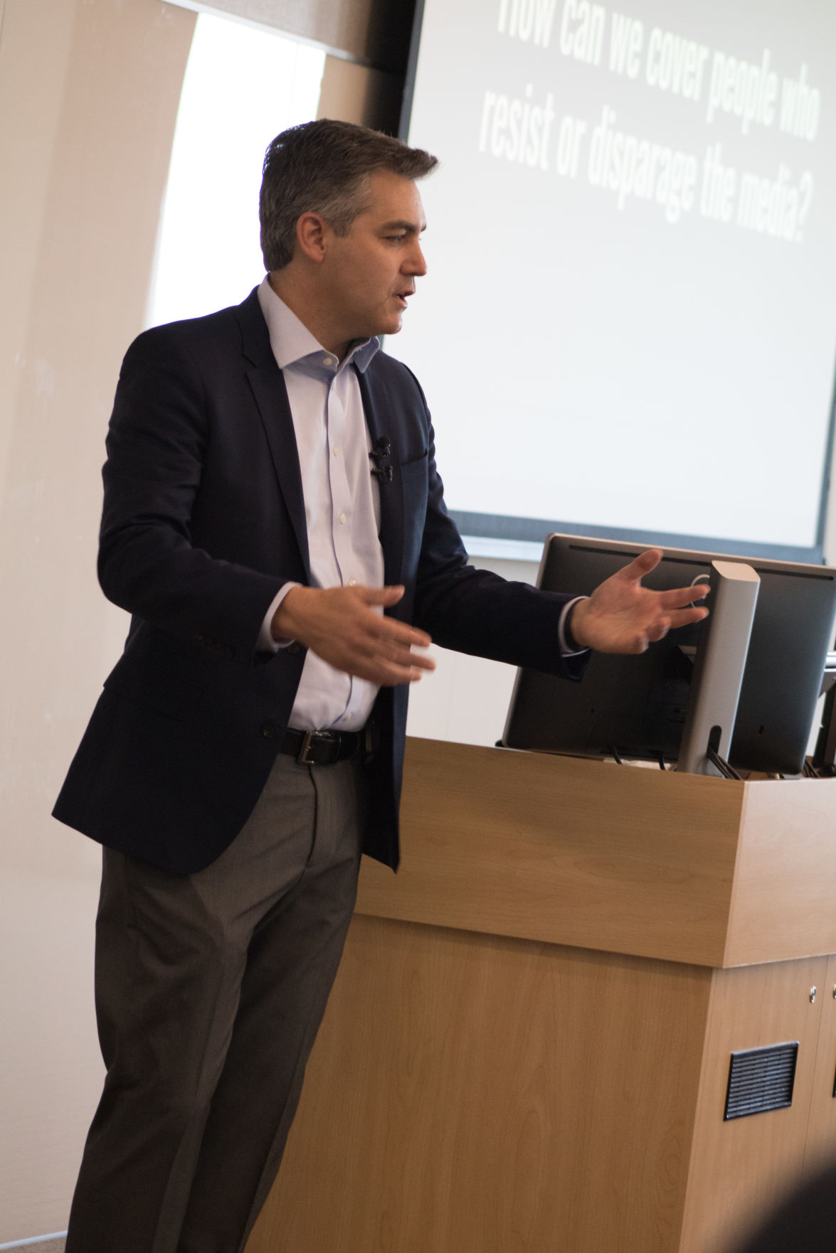 Jim Acosta: From the Quad to the White House | News | breezejmu.org