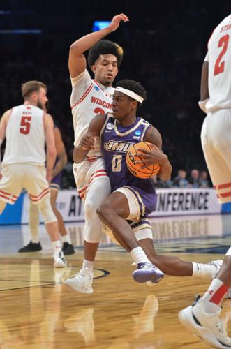 Photos: JMU men’s basketball defeats Wisconsin, advance to next round ...