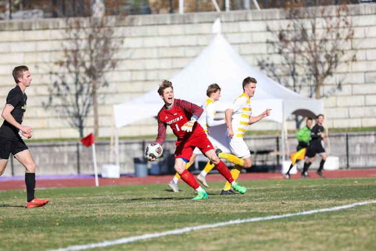 JMU men's soccer wins the CAA Championship against Hofstra | Multimedia ...