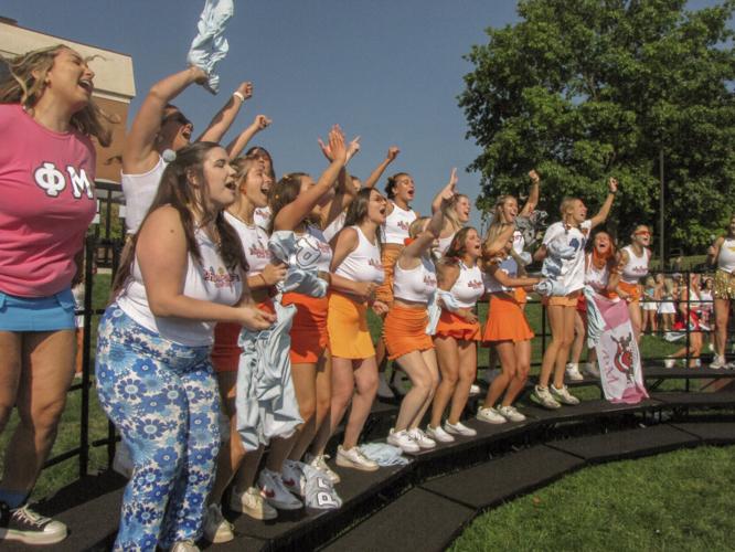 JMU sororities celebrate new members on Bid Day as recruitment comes to ...