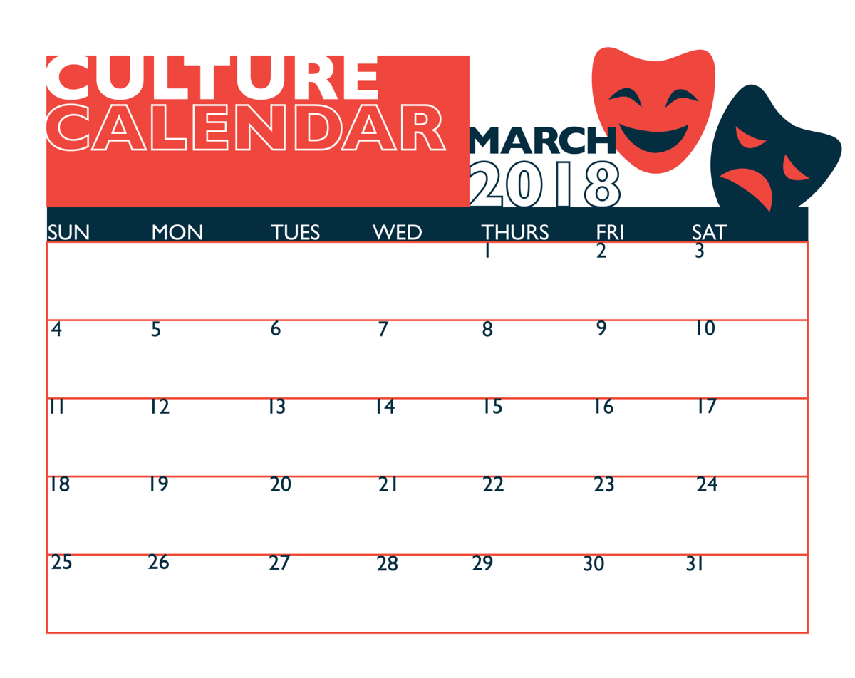 Culture Calendar: Artsy events happening in the month of March ...