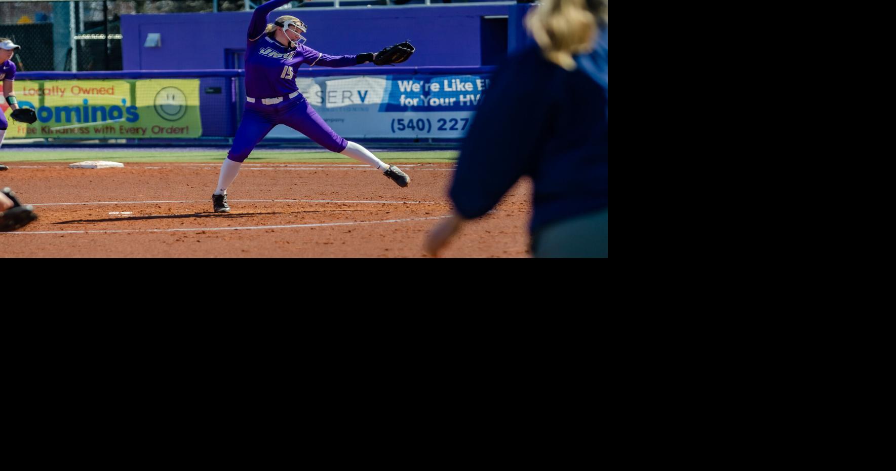 While thin at pitcher, JMU softball's Humphrey, Berry manage burden ...