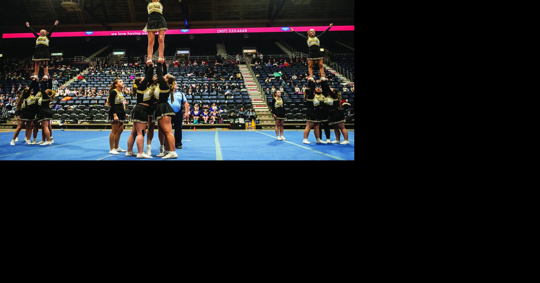 Lady Bison cheer squad finishes third at state | Sports ...