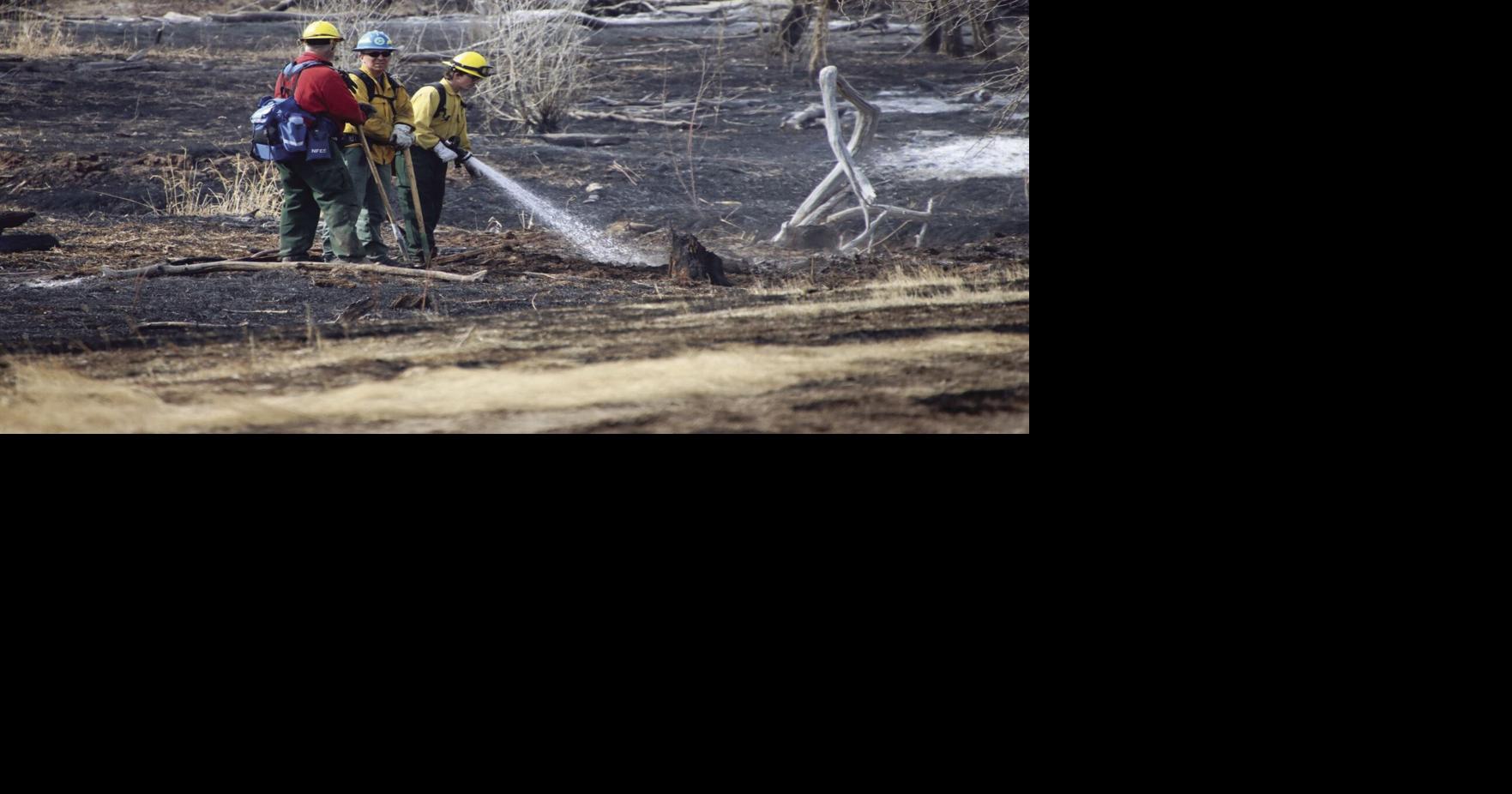 Winter wildfires: More than 55 acres burn in southern Johnson County ...