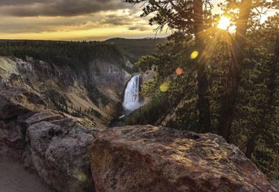yellowstone sunset june