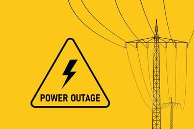Widespread power outage attributed to two downed power lines ...