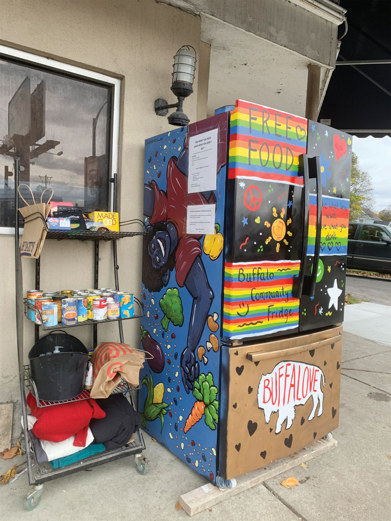 A streetside fridge fights the food desert | Neighborhoods ...