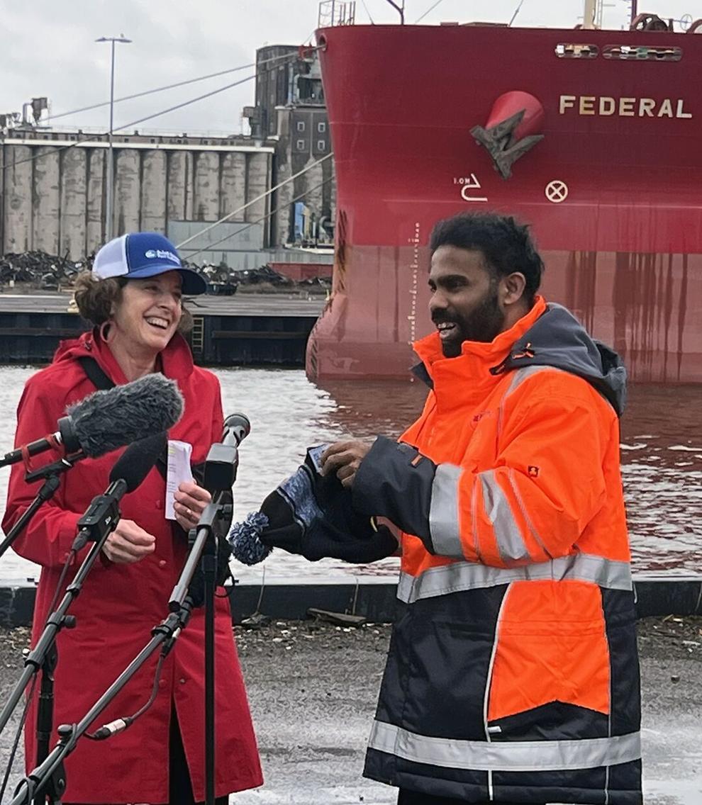 First saltie of season arrives in port | The Daily Briefing ...
