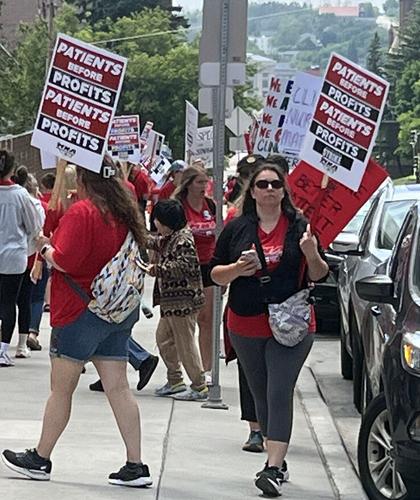 Nurses strike Essentia alleging unfair labor practices | The Daily ...