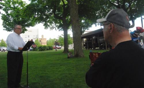 John Ruggles holds campaign rally in Cadillac | Local News ...