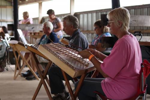 Hundreds of dulcimer players are gathering and camping out at the ...