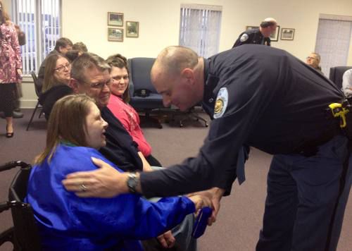 Reed City officer honored for saving life | Local News | cadillacnews.com