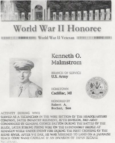 Cadillac Army veteran recalls fighting in the Battle of the Bulge and ...